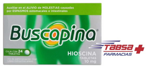 Tabsa Express: MEDICAMENTOS: Buscapina tabletas 10mg (24 tabletas)