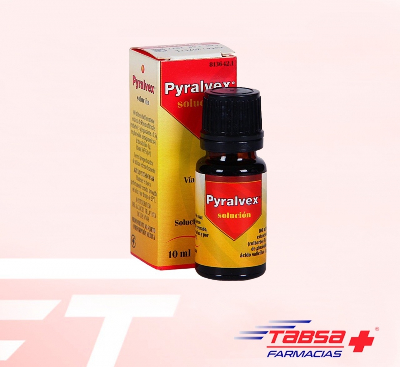 Tabsa Express: MEDICAMENTOS: PYRALVEX SOLUCION 10ML