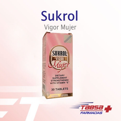 Tabsa Express: MEDICAMENTOS: SUKROL VIGOR MUJER (30 TABLETAS)